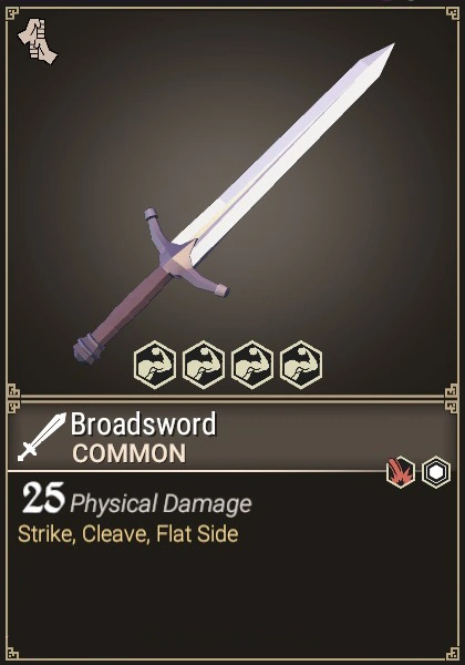 Broadsword - Official For The King Wiki