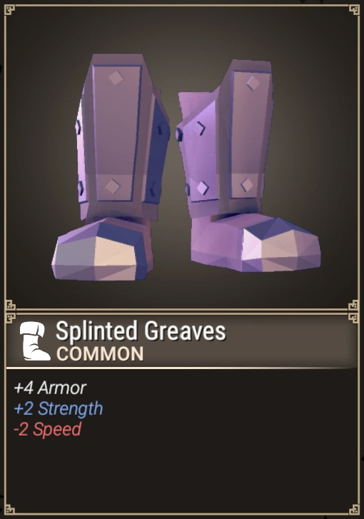 Splinted Greaves - Official For The King Wiki