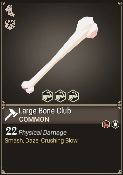 Large Bone Club - Official For The King Wiki