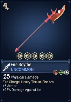 Fire Scythe - Official For The King Wiki