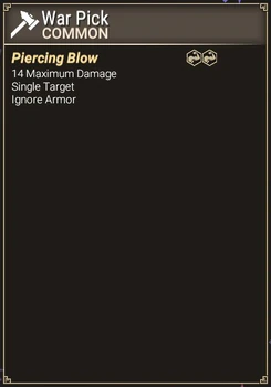 War Pick - Official For The King Wiki