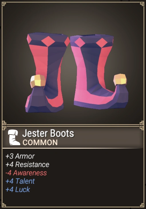 Jester Boots - Official For The King Wiki