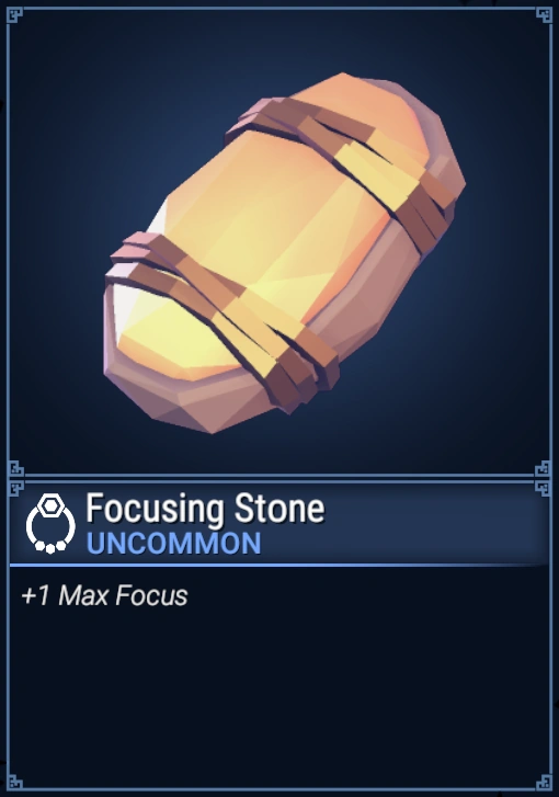 Focusing Stone - Official For The King Wiki