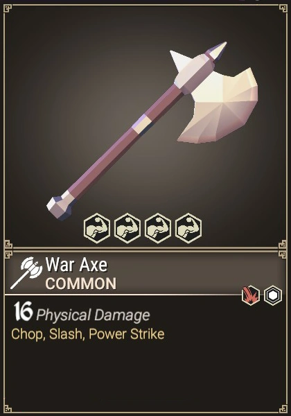 War Axe - Official For The King Wiki