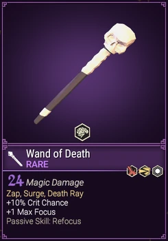 Wand of Death - Official For The King Wiki