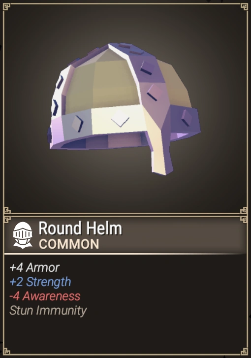 Round Helm - Official For The King Wiki