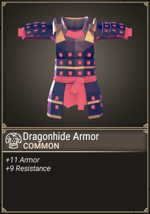 Dragonhide Armor - Official For The King Wiki