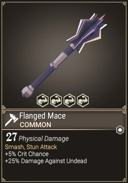 Flanged Mace - Official For The King Wiki