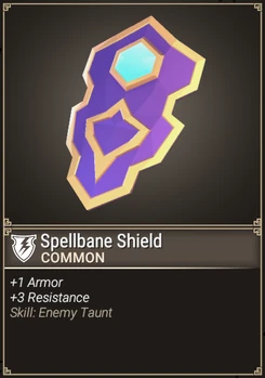 Spellbane Shield - Official For The King Wiki