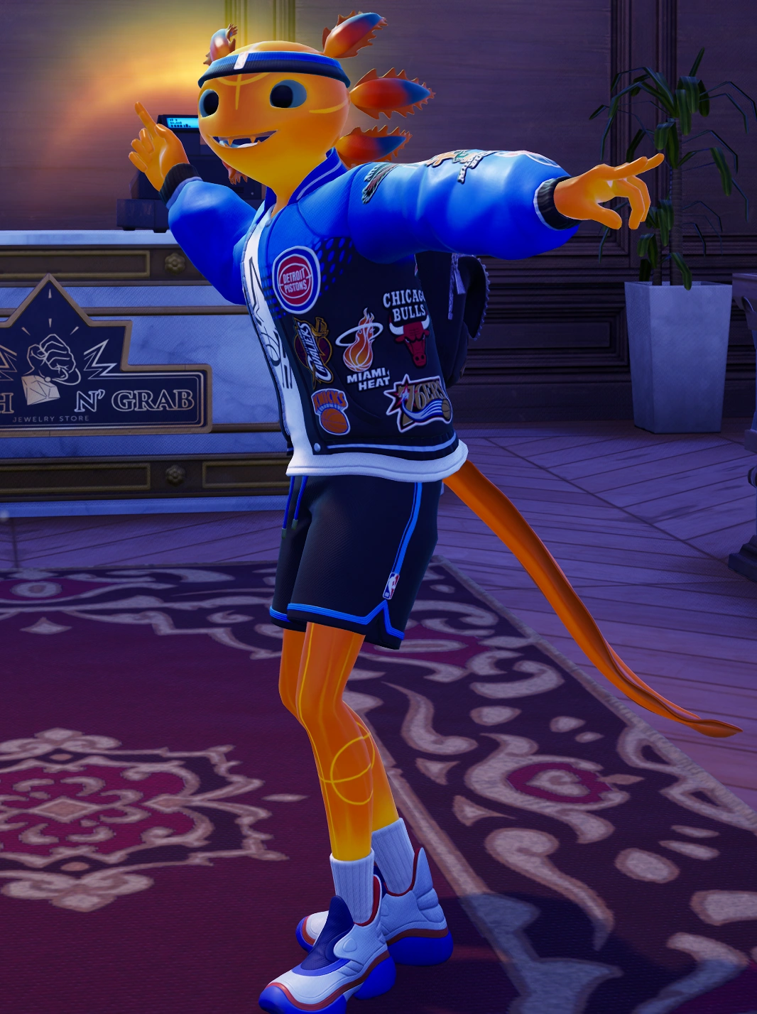 Courtside Axo (CaptainCurl) | Fortnite Headcanon Wiki | Fandom