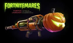 how to draw pumpkin launcher fortnite
