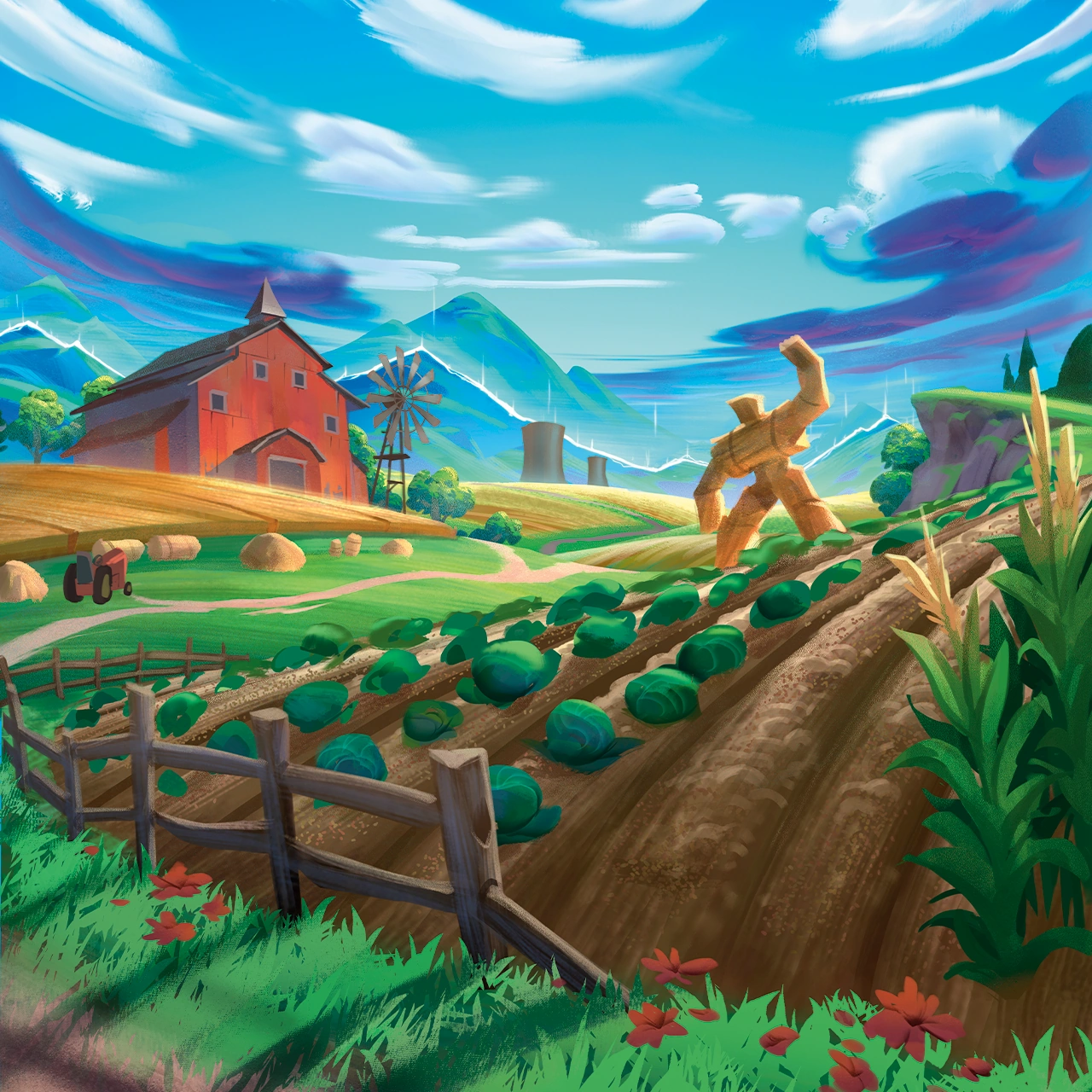 how to draw fortnite landscape