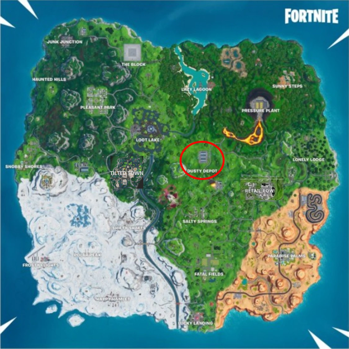 Dusty Depot | Wiki Francophone Fortnite | Fandom