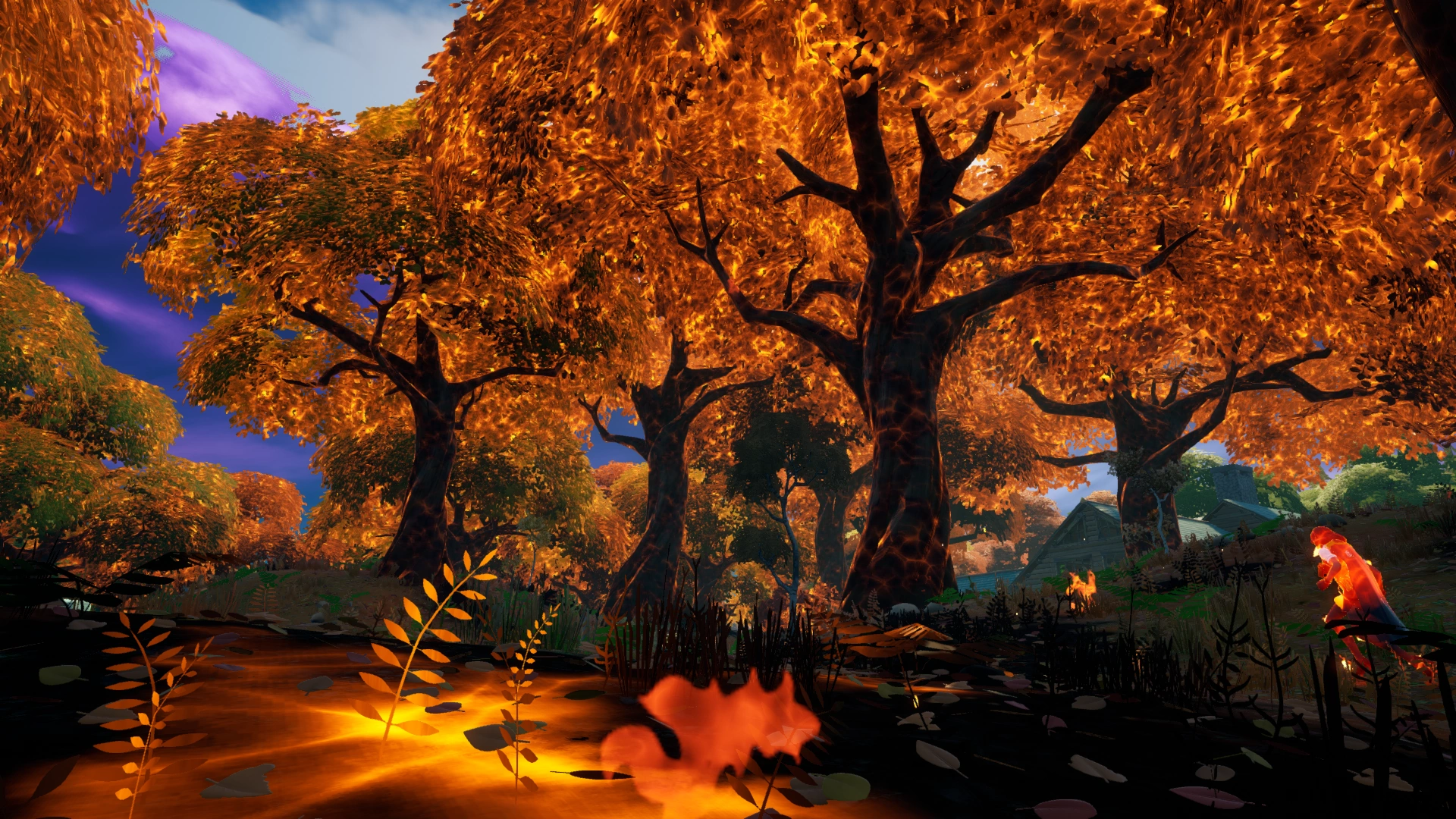 how to draw fire from fortnite