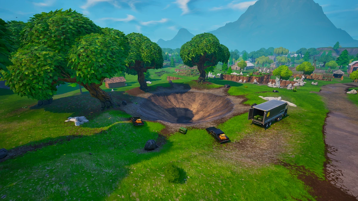 Meteor Craters | Fortnite Wiki | Fandom