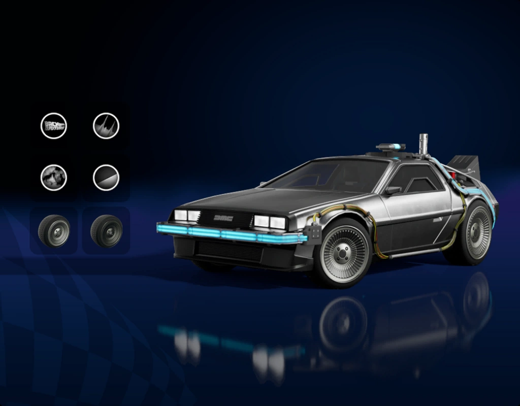 Back To The Future Time Machine | Fortnite Wiki | Fandom