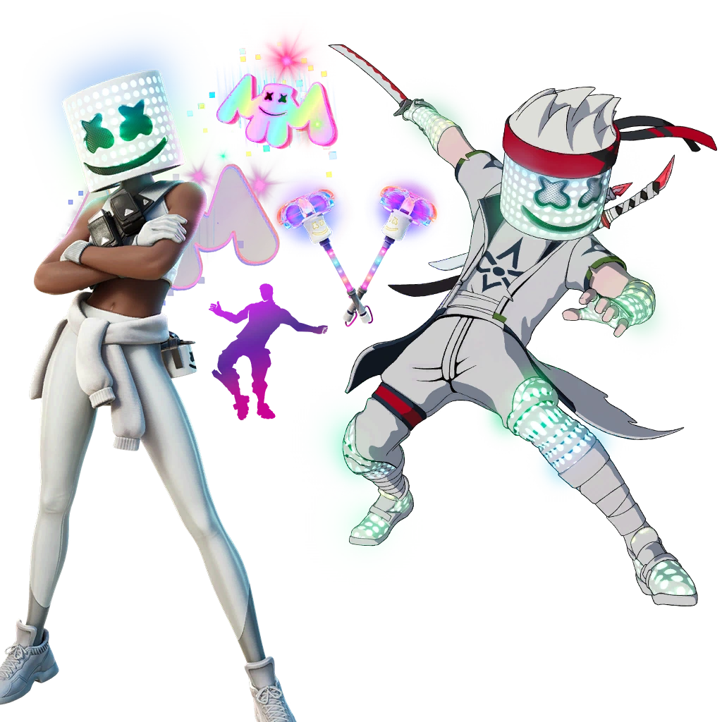 how to draw marshmallow skin in fortnite