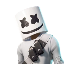 how to draw marshmello on fortnite