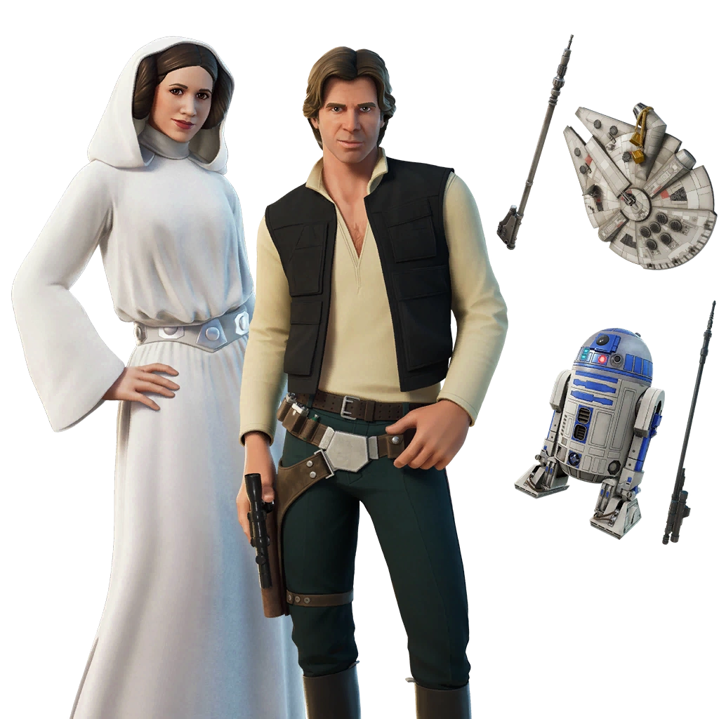 Han Solo & Leia Organa Bundle | Fortnite Wiki | Fandom