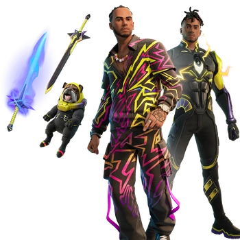 Lewis Hamilton Bundle | Fortnite Wiki | Fandom