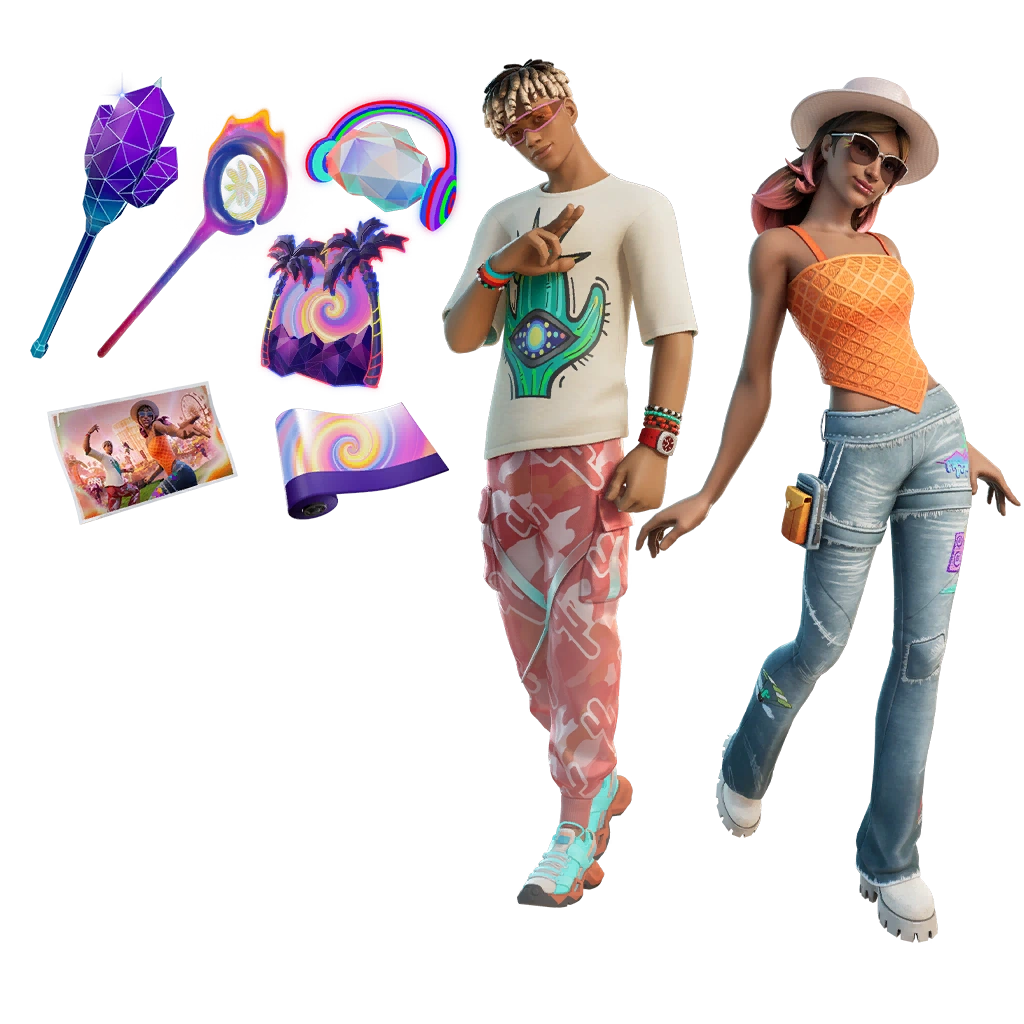 Vibing at Coachella Bundle | Fortnite Wiki | Fandom