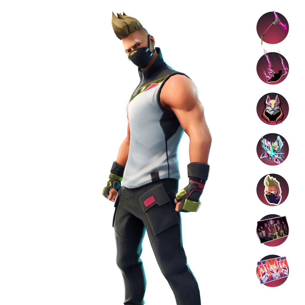 how to draw drift fully upgraded fortnite