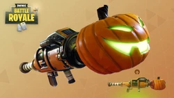 how to draw pumpkin launcher fortnite