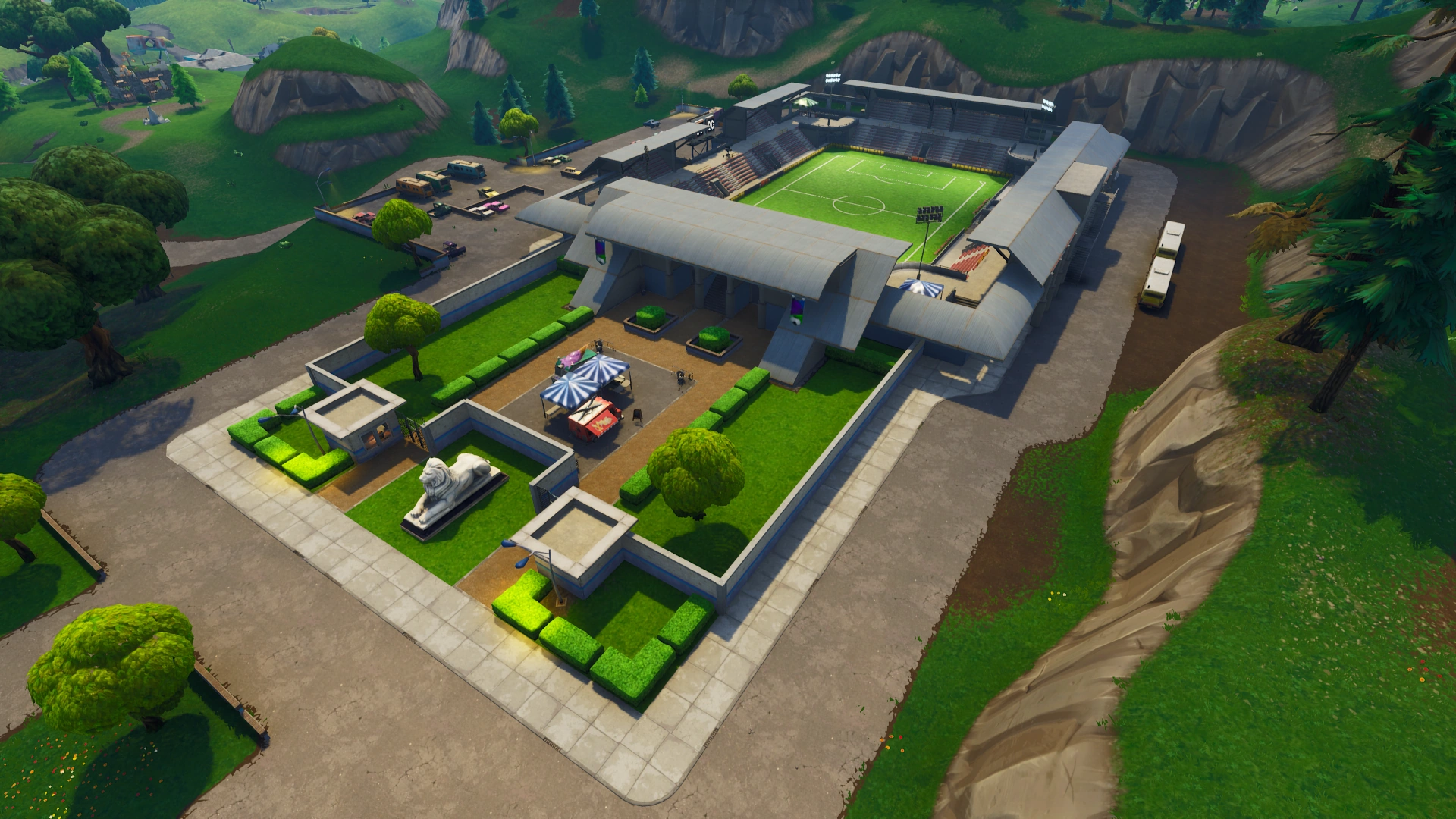 Open Soccer Stadium | Fortnite Wiki | Fandom