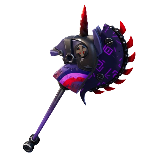 how to draw fortnite unicorn pickaxe