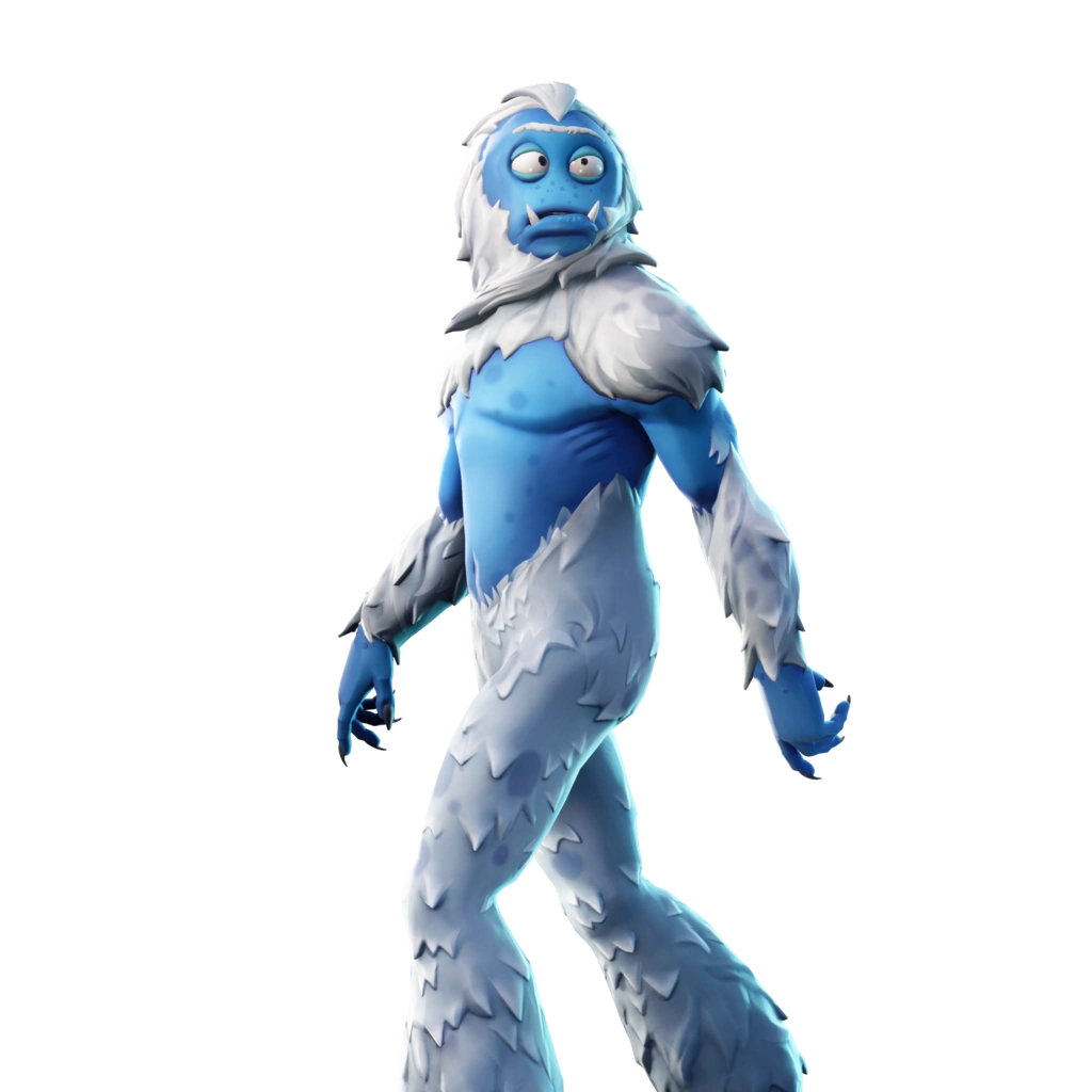 how to draw fortnite yeti