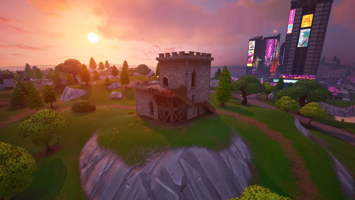 Oathbound Castle Tower | Fortnite Wiki | Fandom