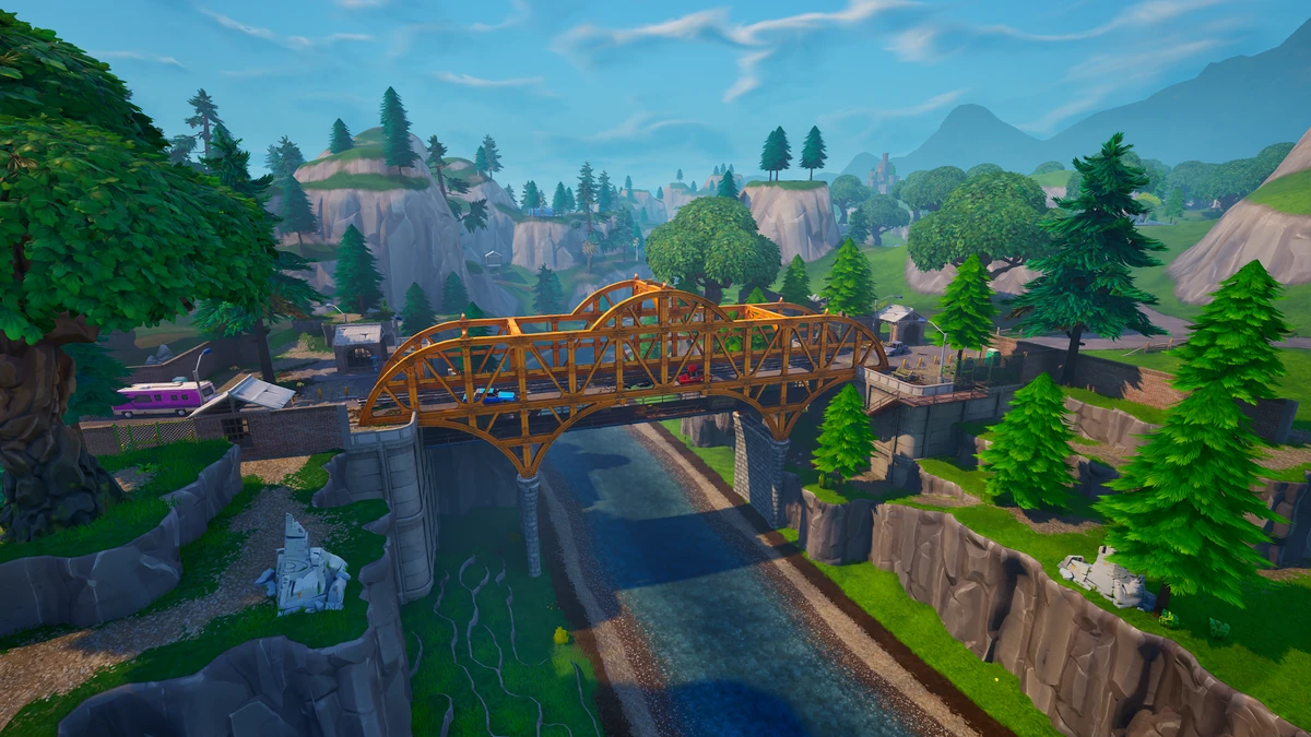 Orange Steel Bridge | Fortnite Wiki | Fandom