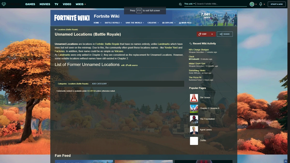 User blog:Videogj/Gamepedia Background and Wiki Layout on Fandom ...