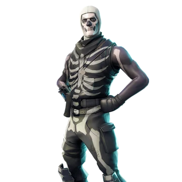 how to draw a skull trooper in fortnite
