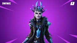 how to draw ice queen fortnite