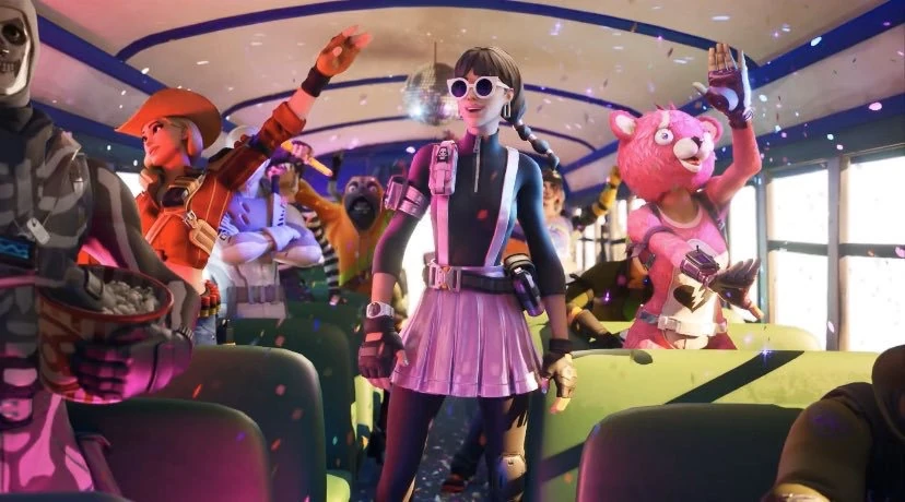New Fortnite Battle Bus