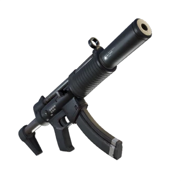 Mp5 Submachine Gun Silenced