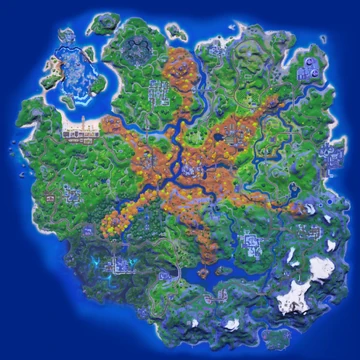 how to draw fortnite map season 8