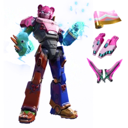 how to draw mecha team leader