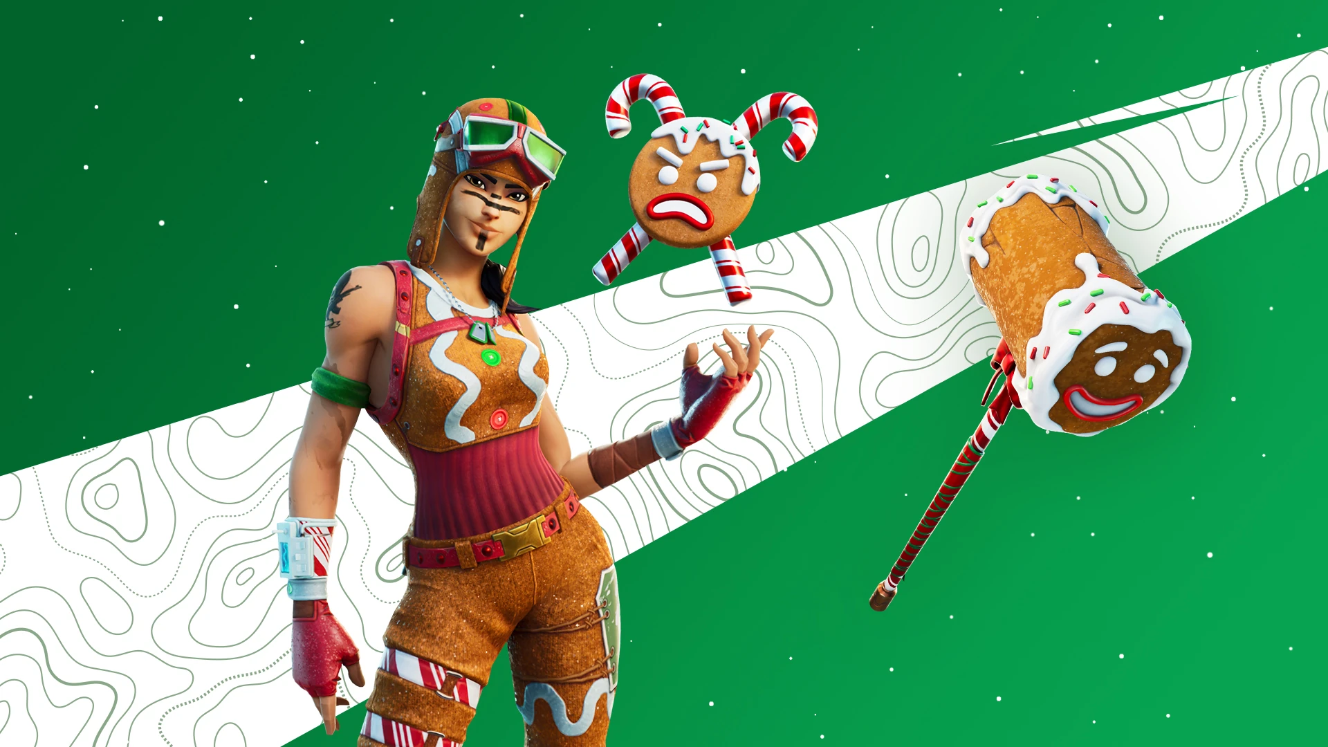 how to draw fortnite gingerbread man