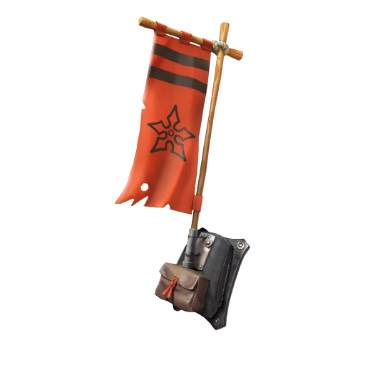 Samurai Flag On Back