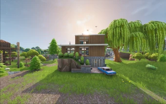 Fortnite Loot Lake House