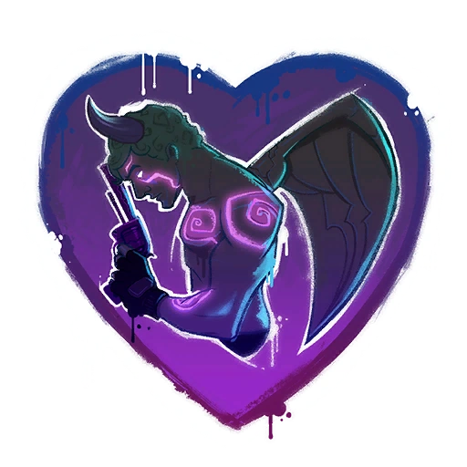 Fallen Love Ranger (spray) - Fortnite Wiki