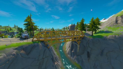Yellow Steel Bridge (POI) - Fortnite Wiki