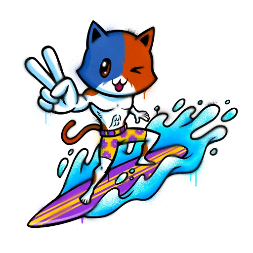 Meowabunga! (spray) - Fortnite Wiki