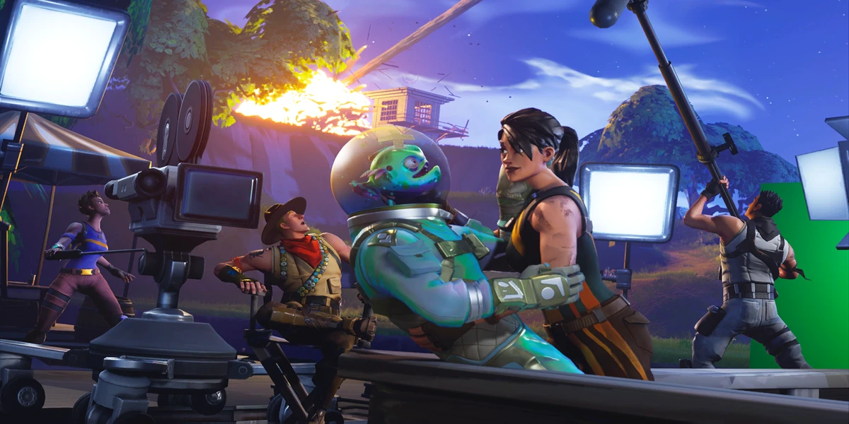 Quiet On The Set! (loading screen) - Fortnite Wiki