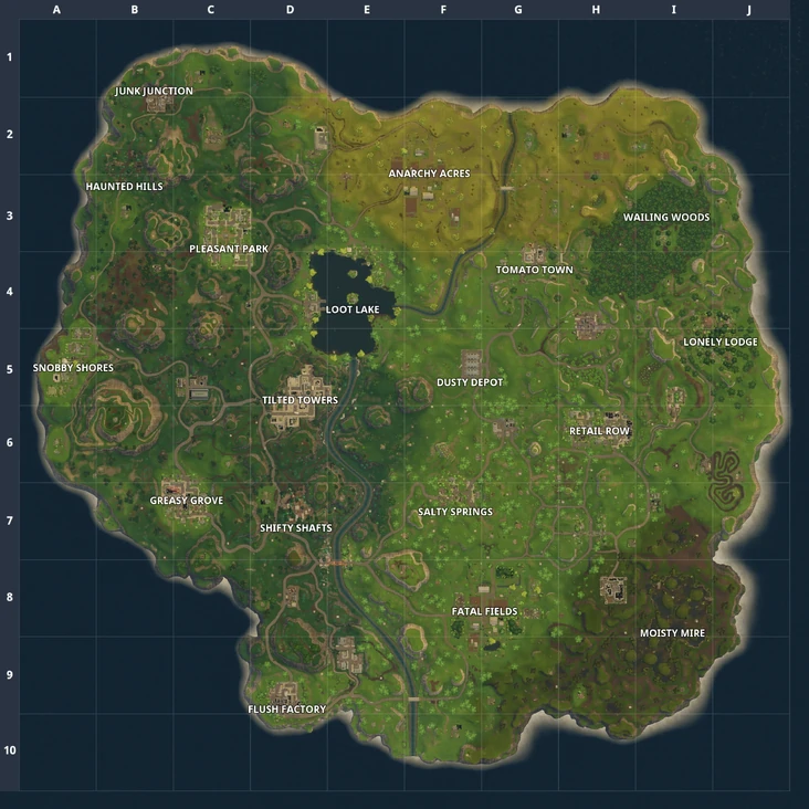 how to draw fortnite map season 9