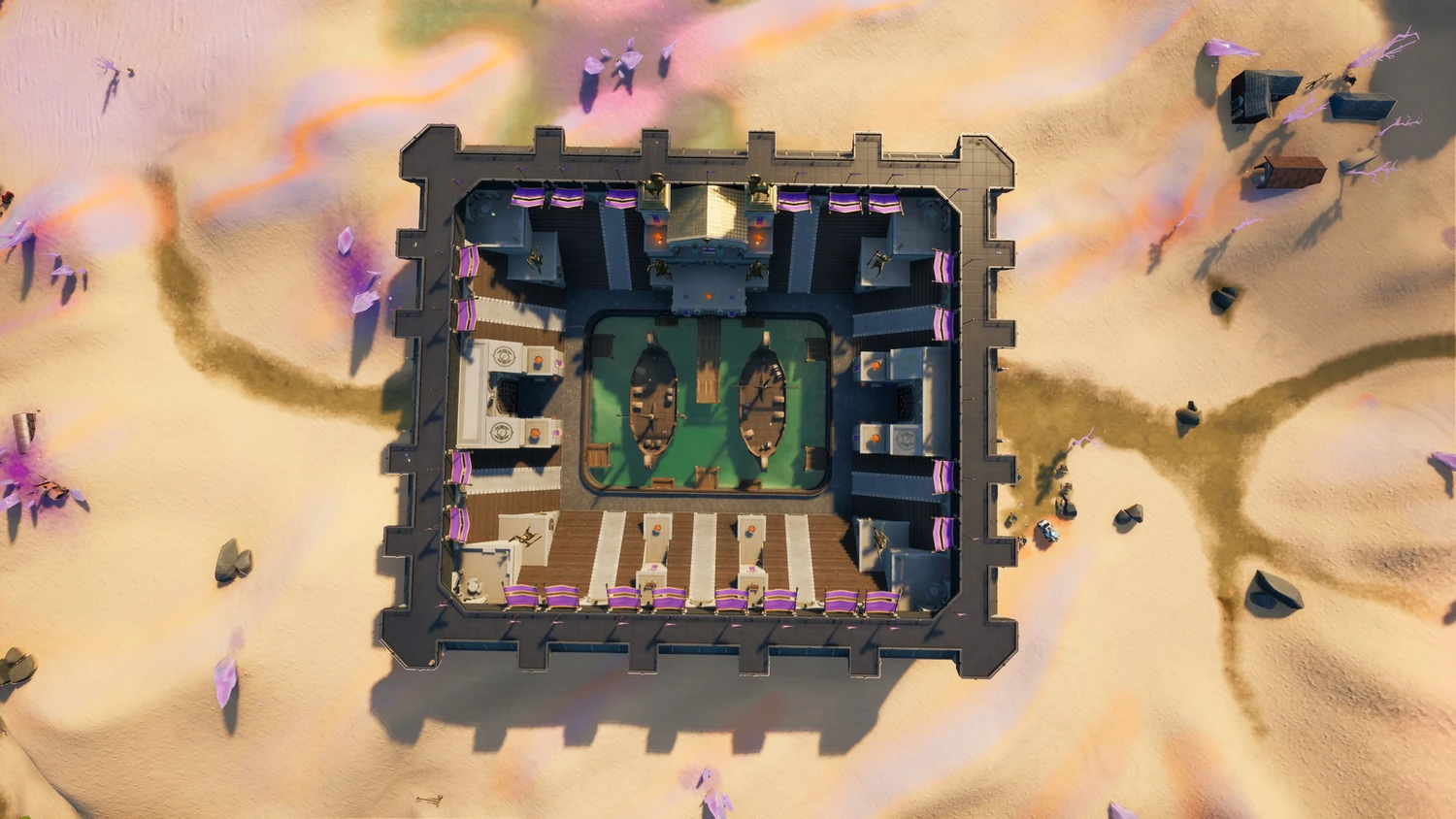 Colossal Coliseum/Mapping - Fortnite Wiki