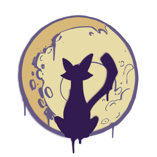 Meow Moon (spray) - Fortnite Wiki