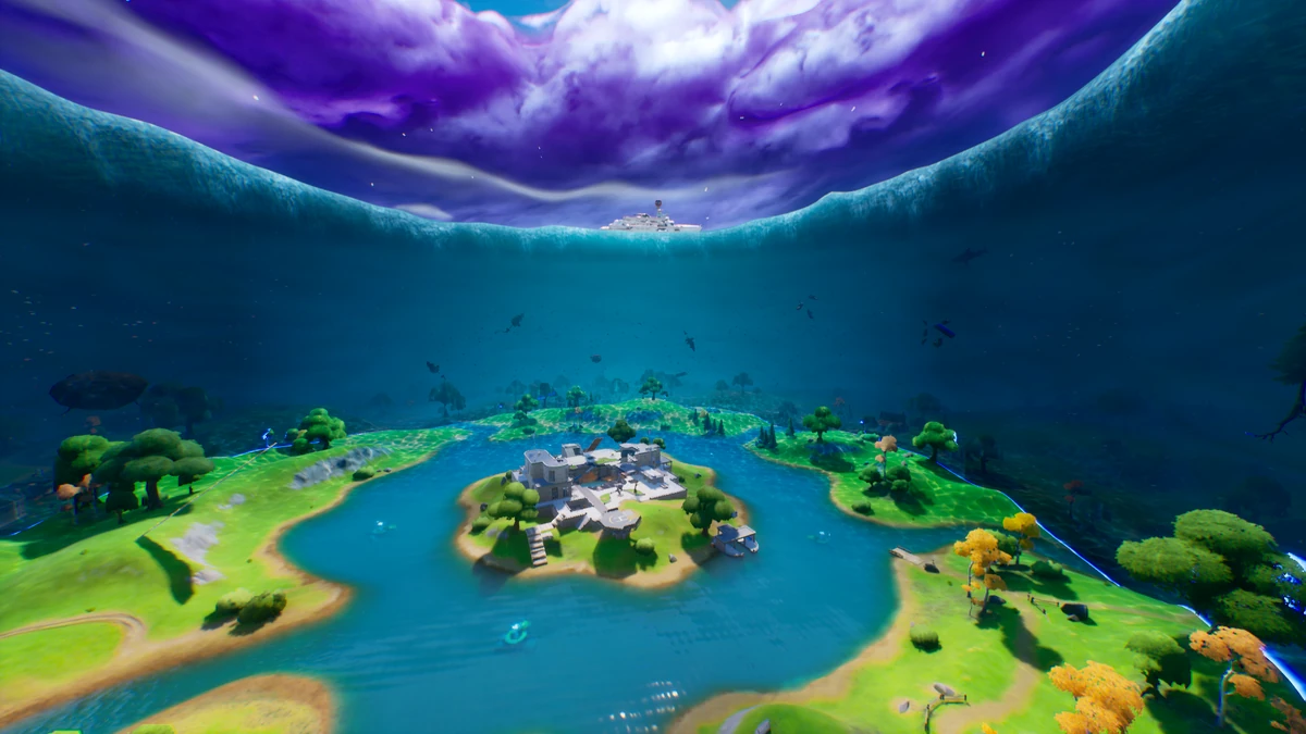 The Wall of Water - Fortnite Wiki